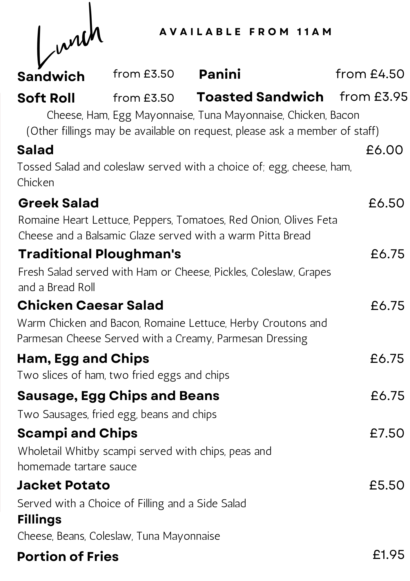 Menu – The Cafe @ Eventus